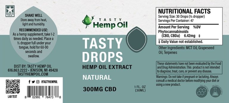Buy Hemp Oil Online [Ship to all States] | Tasty Hemp Oil